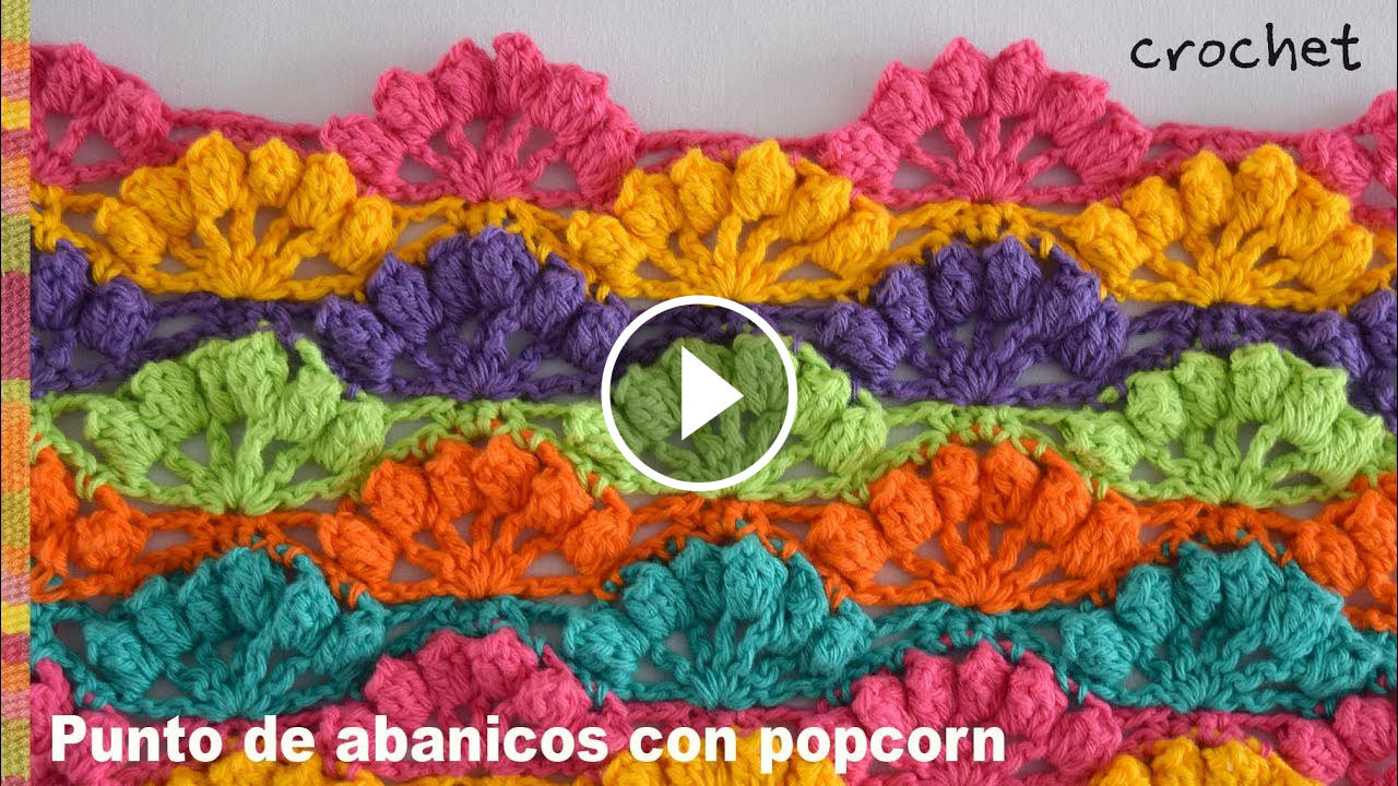 Fan Stitch Crochet Pattern Tutorial | CrochetBeja