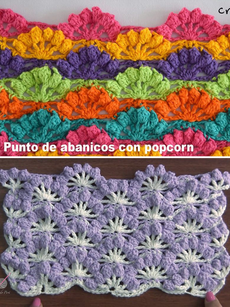 Fan Stitch Crochet Pattern Tutorial | CrochetBeja