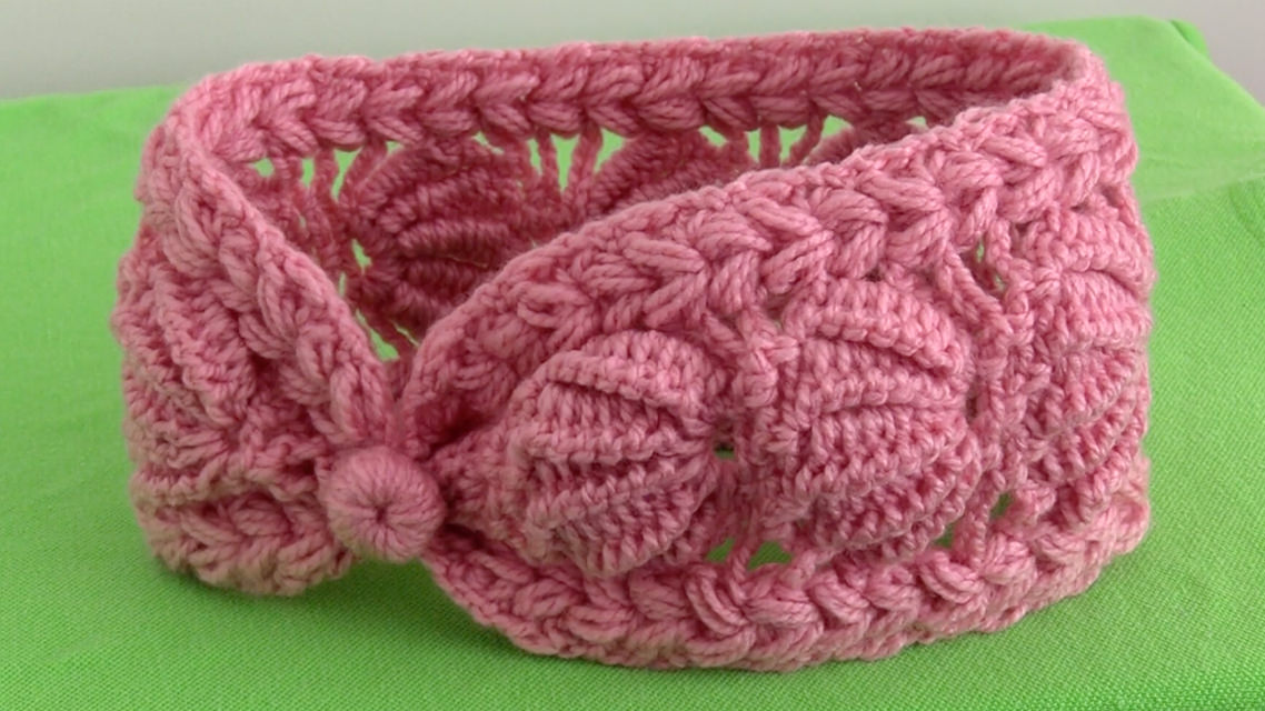 How To Crochet A Headband Easily - CrochetBeja