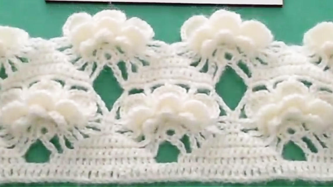 Crochet Crown Stitch You Can Use In Many Works - CrochetBeja