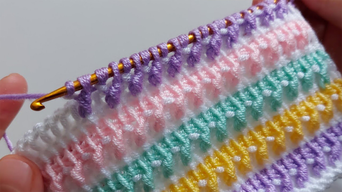 Crochet Tunisian Stitch You Should Learn - CrochetBeja