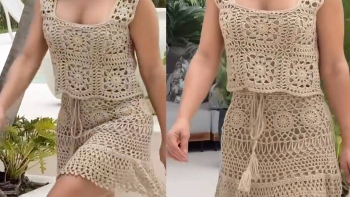 Crochet Square Blouse: Make Your Own Stunning Dress - CrochetBeja