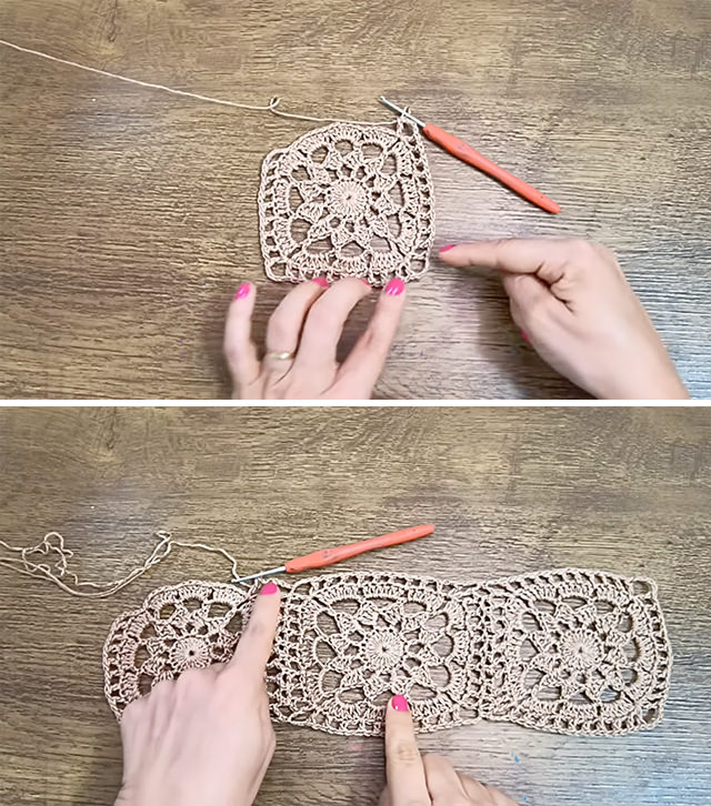 Crochet Square Blouse: Make Your Own Stunning Dress - CrochetBeja