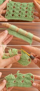 Broomstick Lace Variation: Exploring the Elegance of Crochet - CrochetBeja