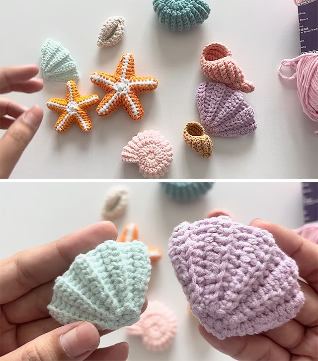 Crochet Seashells: A Beach-Inspired Touch of Handmade Magic - CrochetBeja