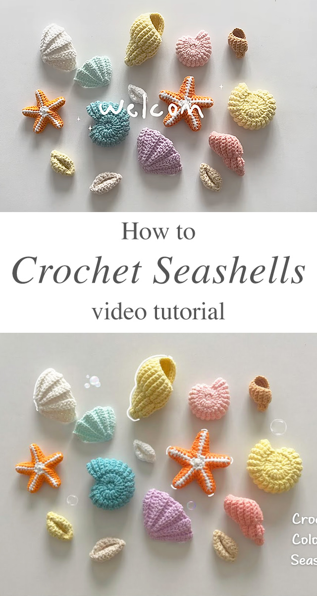 Crochet Seashells: A Beach-Inspired Touch of Handmade Magic - CrochetBeja